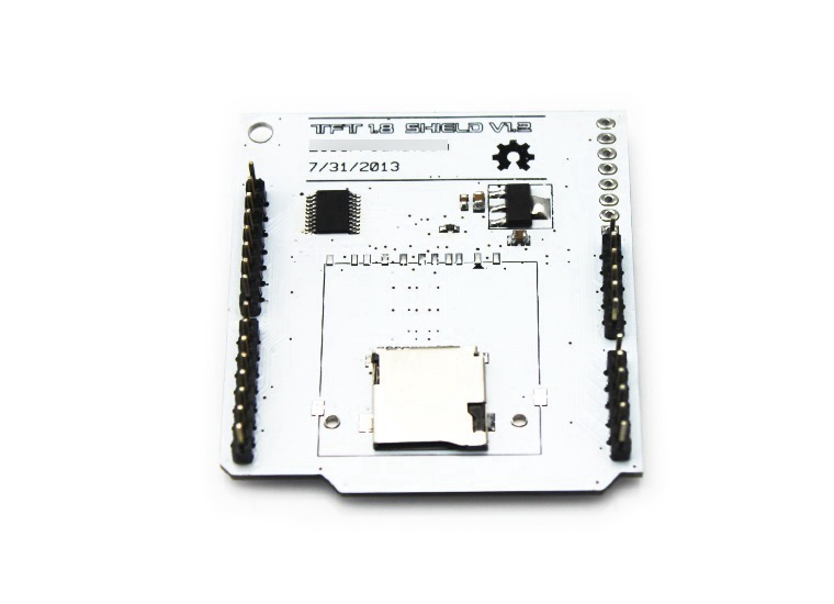 Arduino Shield Display Tft 1.8 Con Zocalo Microsd Incluido - Cyberofice
