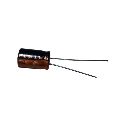 Capacitor 3,3 Uf 3,3uf 450v Electrolitico Radial 8x11mm - Cyberofice
