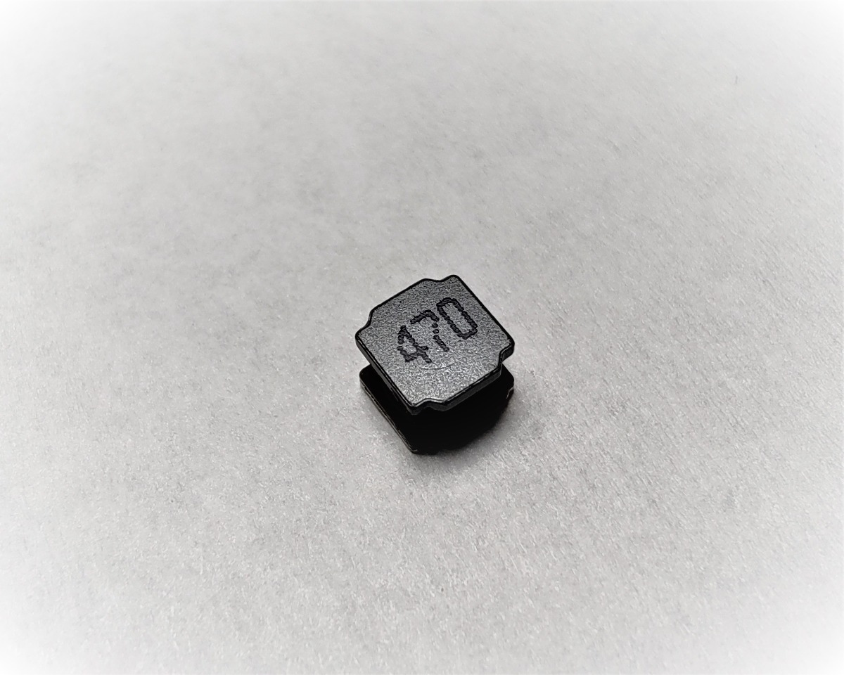Inductor Bobina 47 Micro H Smd Potencia 470 5040 5x5 Mm 1.1a - Cyberofice