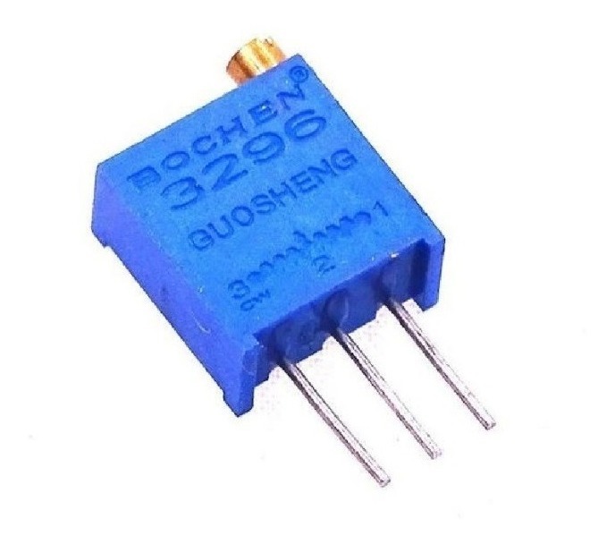 Preset Trimpot 25 Vueltas Vertical 3296 500 Ohm Cermet - Cyberofice