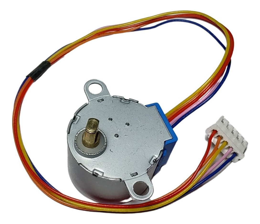 Motor Stepper Paso A Paso 5 V 4 Polos + Driver Uln2003 - Cyberofice