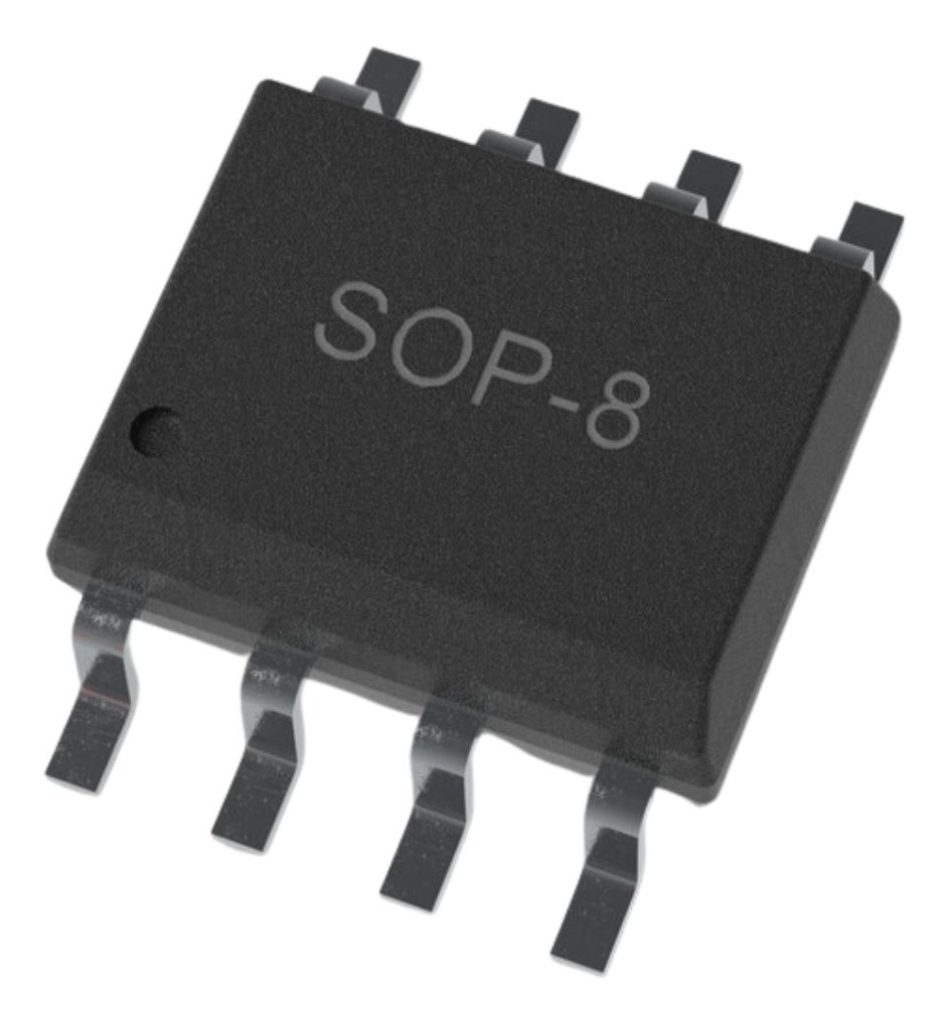 25q64 25-q64 25 Q64 Memoria 64 Mbit Flash Sop-8 - Cyberofice