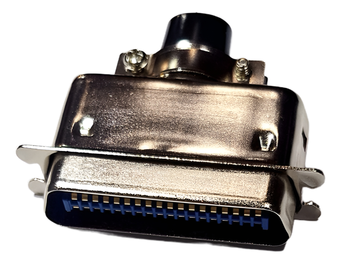 Conector Centronics 36 Macho Soldar Cable Con Tapa Metalico - Cyberofice