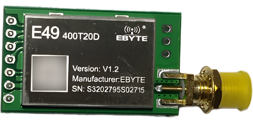 Modulo Rf E49-400t20d Rx/tx 2.5km 433mhz 3.3v - Cyberofice