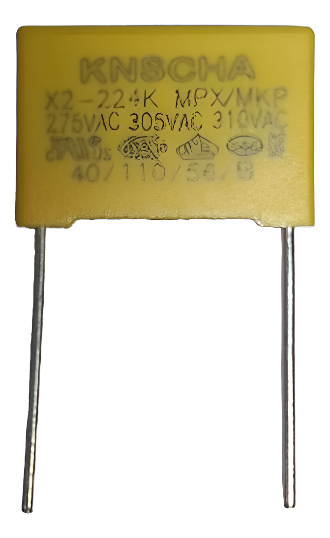 Capacitor 0.22 Uf X2 275k 275vca Mkp Polipropileno - Cyberofice